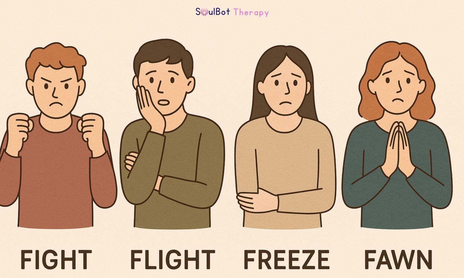 What are the Trauma Response Types?