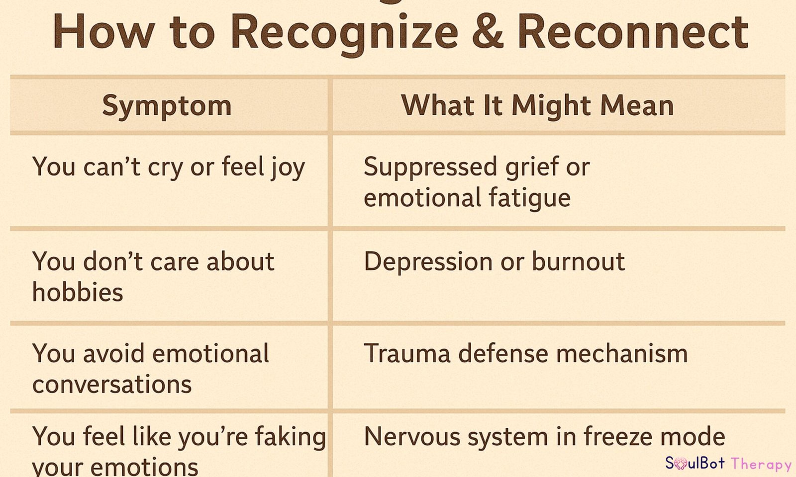 Feeling Emotionally Numb: Why It Happens and How to Cope