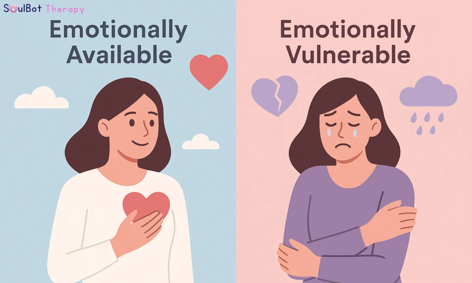 Emotionally Available vs Emotionally Vulnerable: the Difference